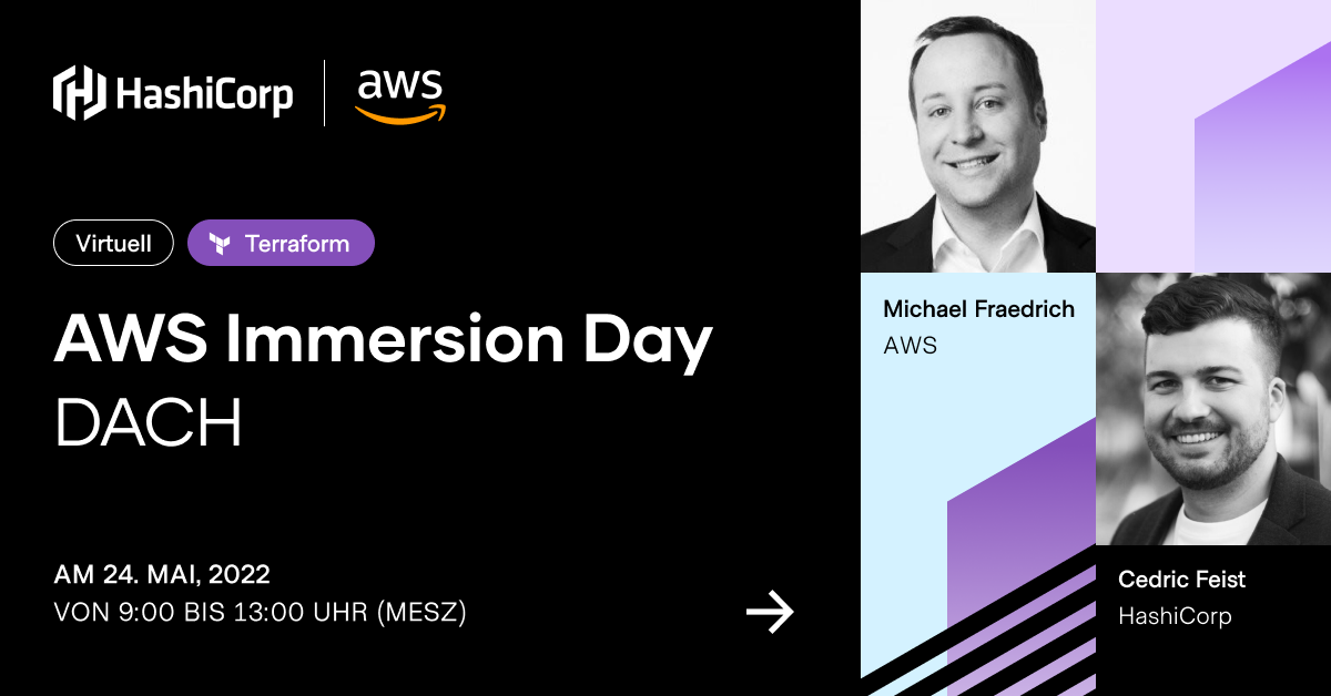 HashiCorp & AWS Immersion Day - DACH