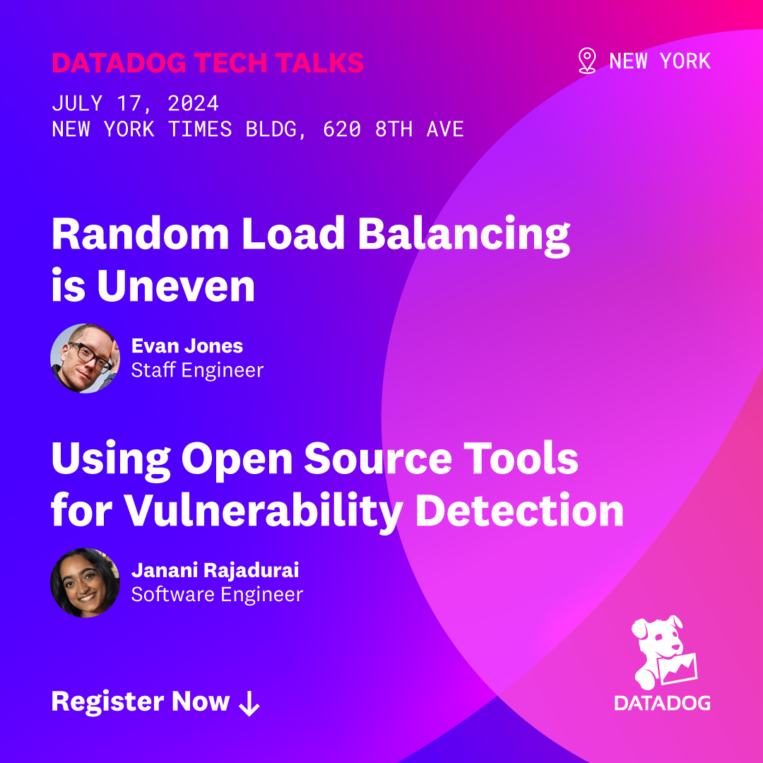 Datadog NYC Tech Talks