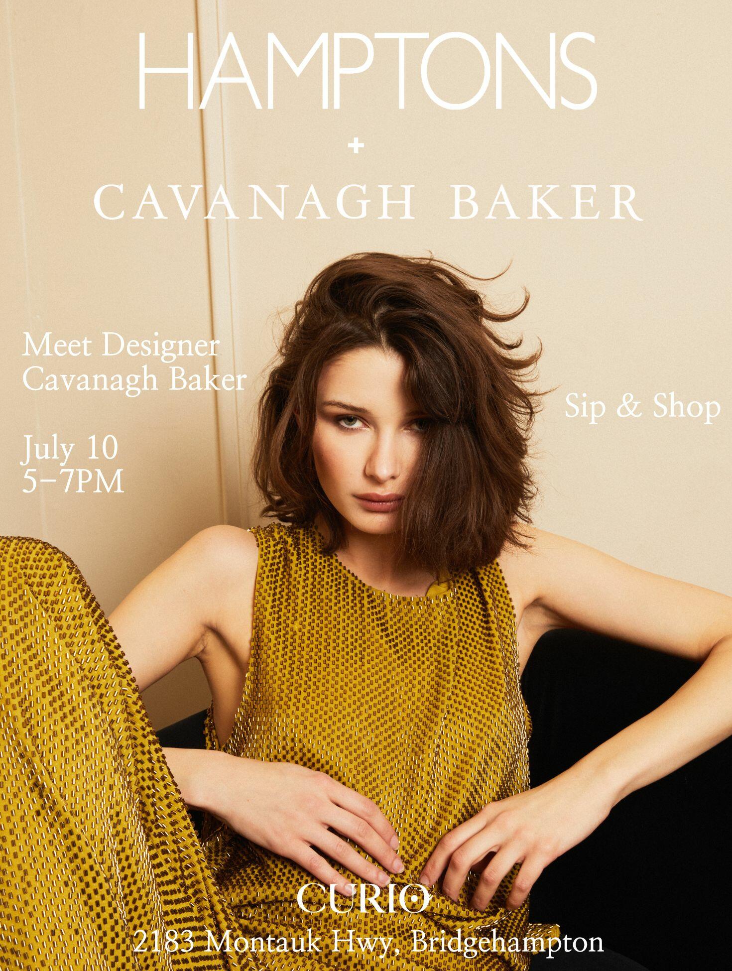 Hamptons Magazine VIP Sip & Shop with Designer Cavanagh Baker at Curio
