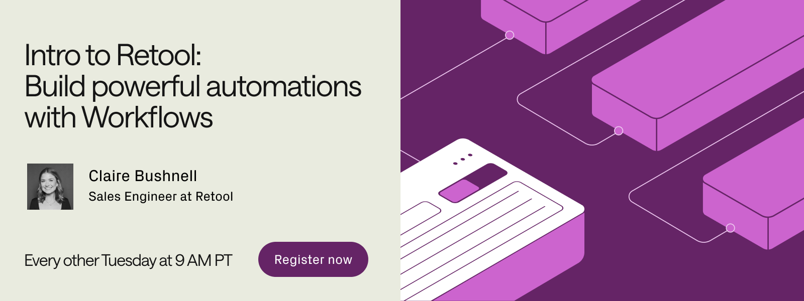 Intro to Retool: Build powerful automations with Workflows