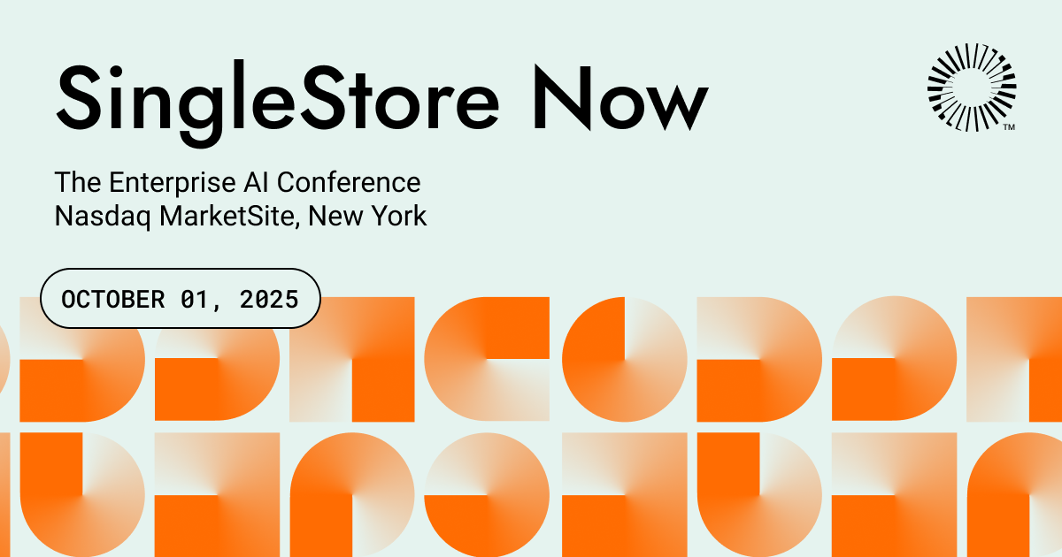 SingleStore Now 2025