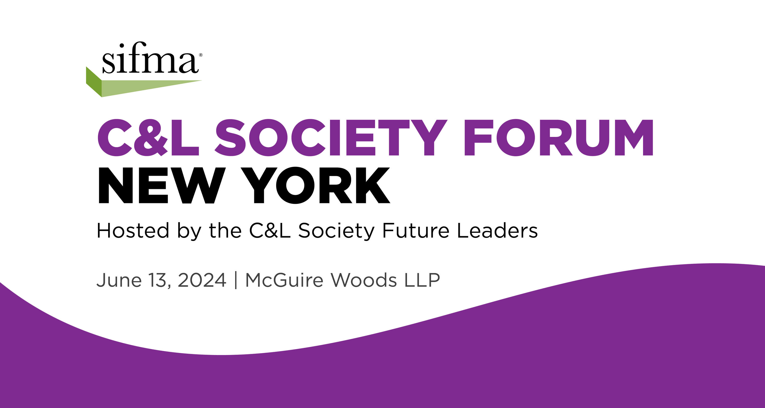 SIFMA C&L Society Forum