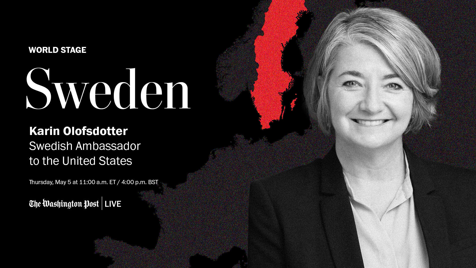 World Stage: Sweden with Swedish Ambassador to the United States Karin ...