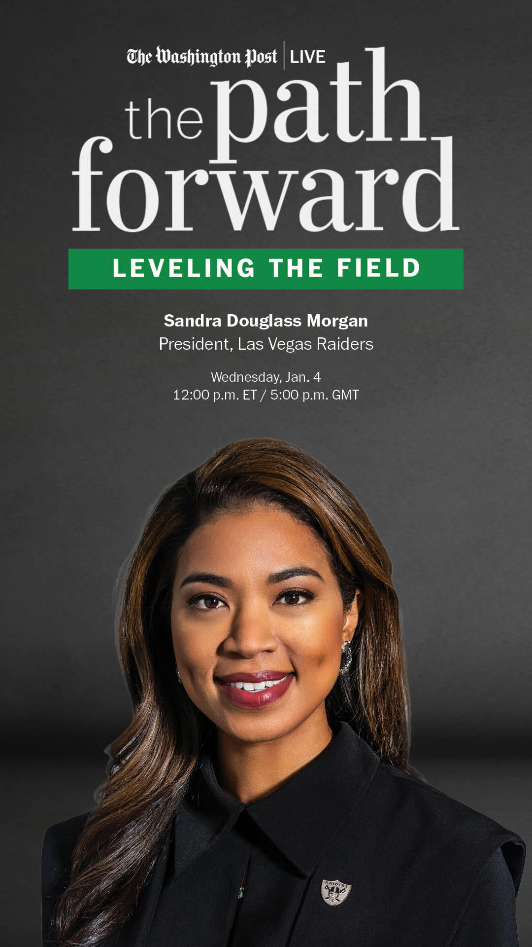 The Path Forward: Leveling the Field with Las Vegas Raiders President ...