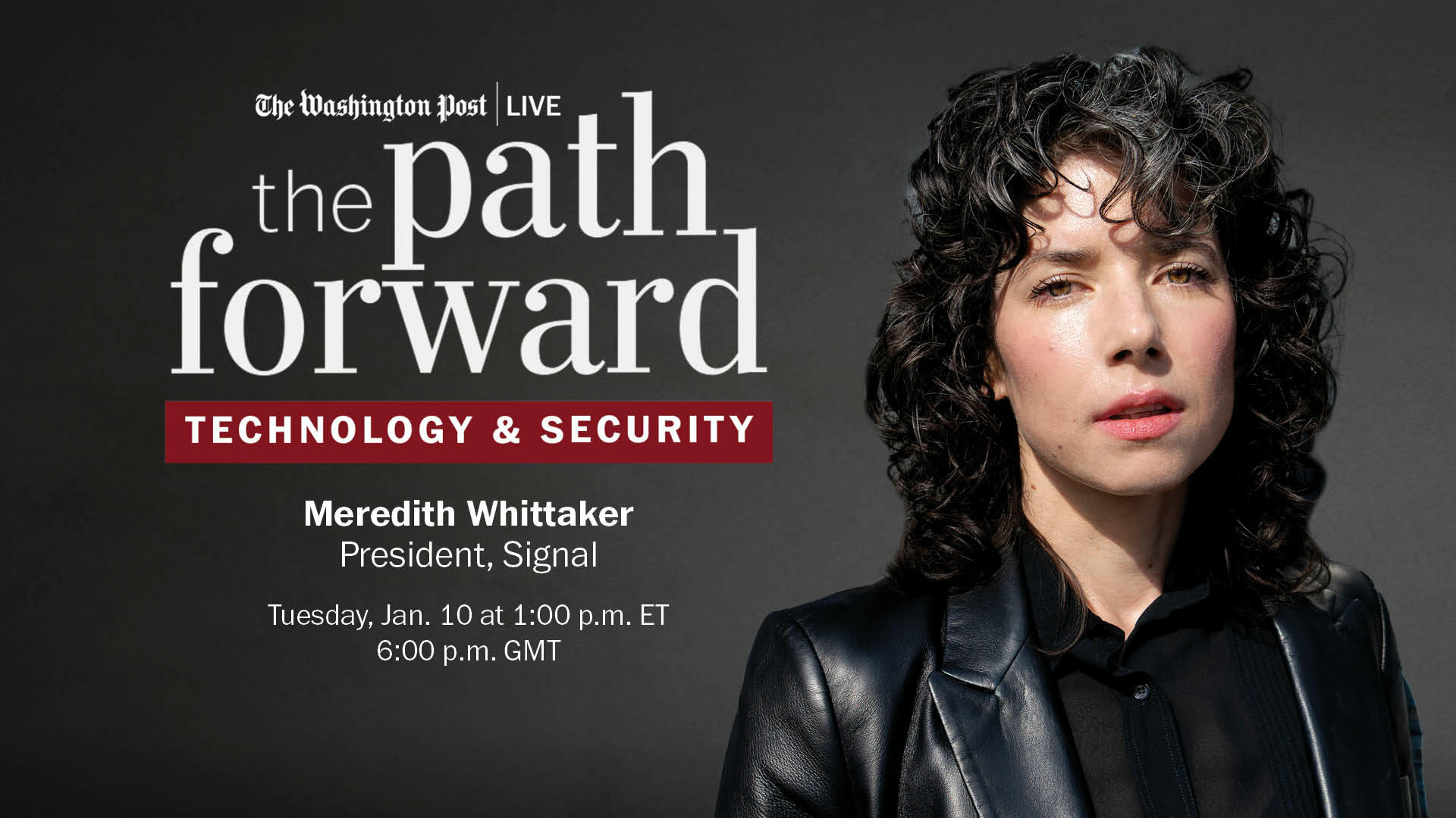 The Path Forward: Technology & Security with Signal President Meredith ...