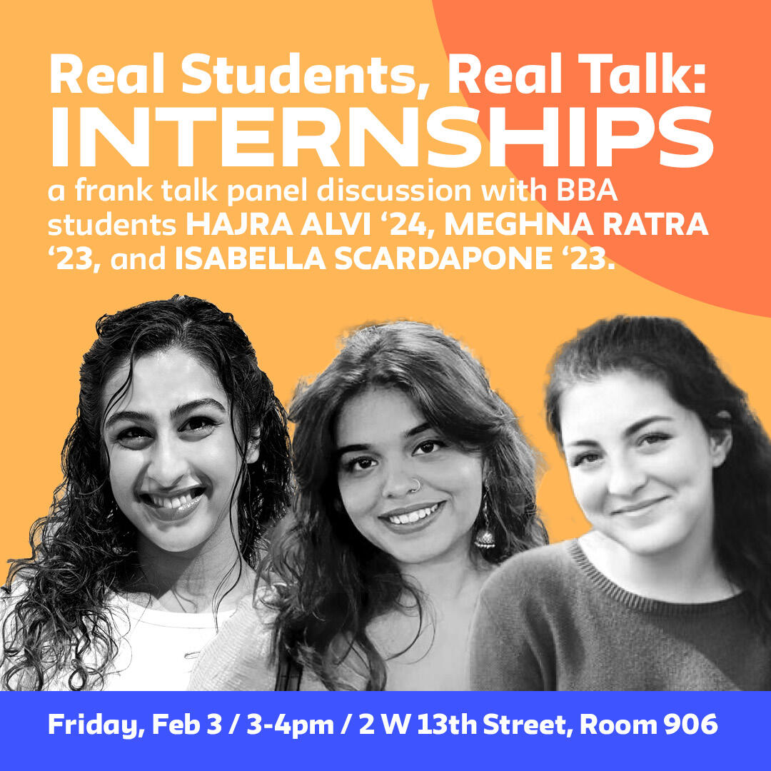 Real Students Real Talk: Internships