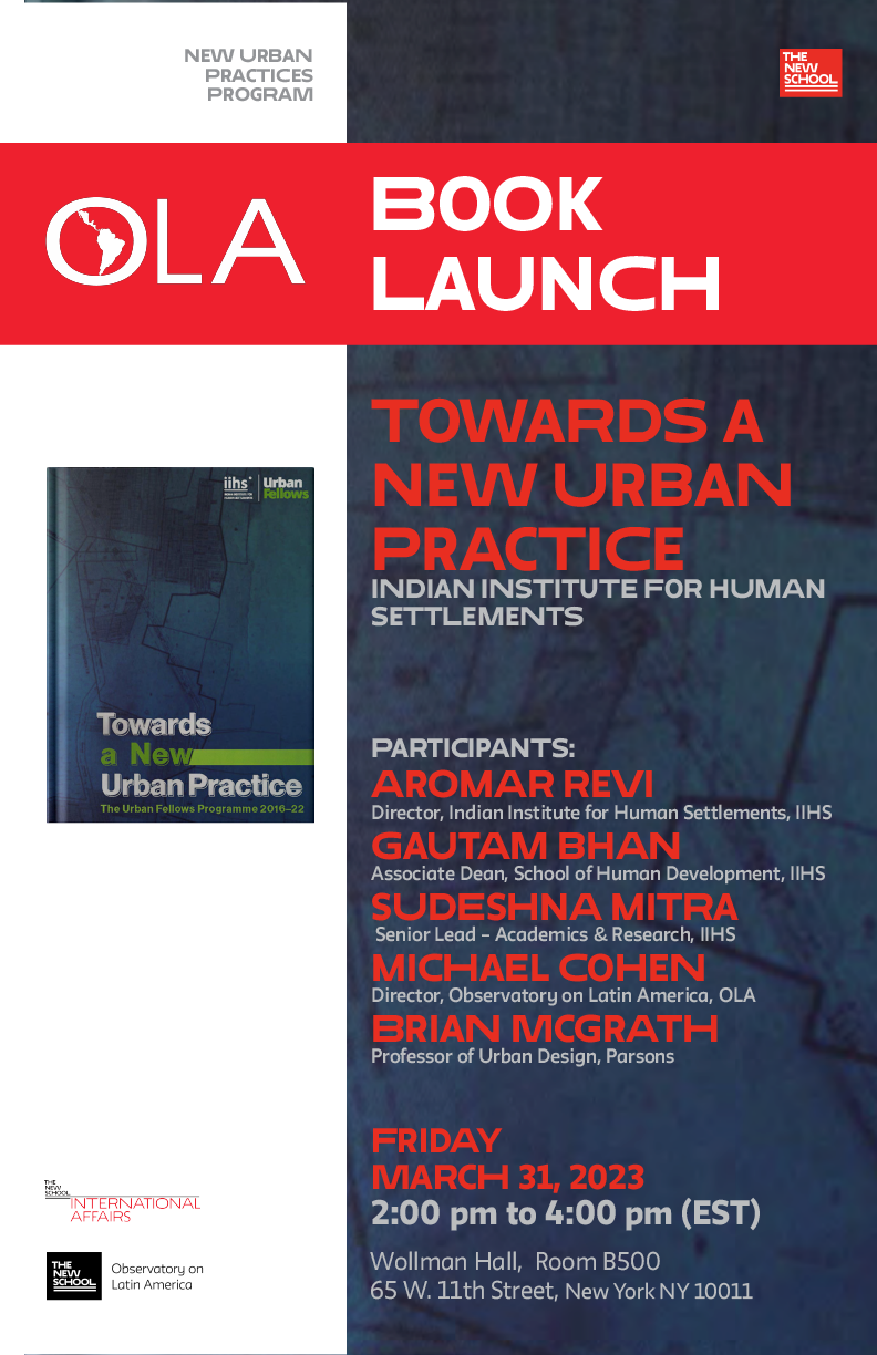 Book Launch: A New Urban Practice