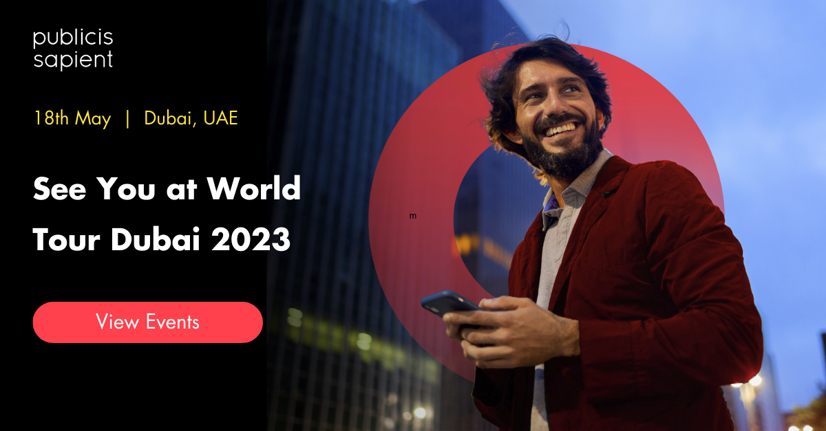 Publicis Sapient at Salesforce Dubai World Tour Essentials