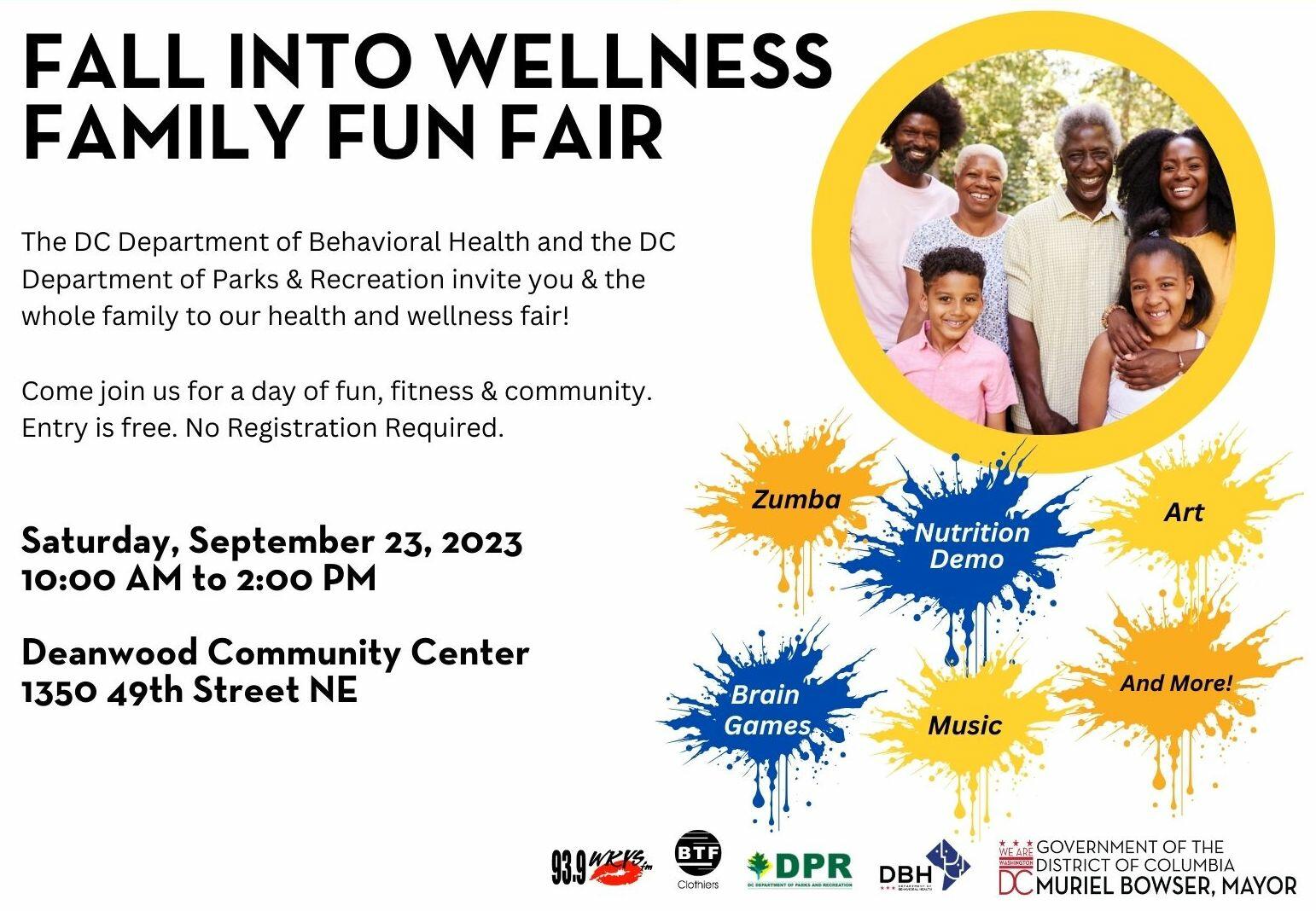 Fall Into Wellness Family Fun Fair