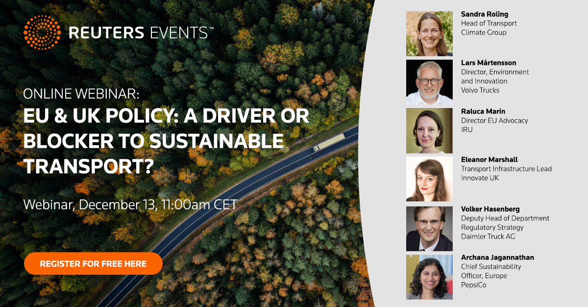 EU & UK Policy: A driver or blocker to sustainable transport