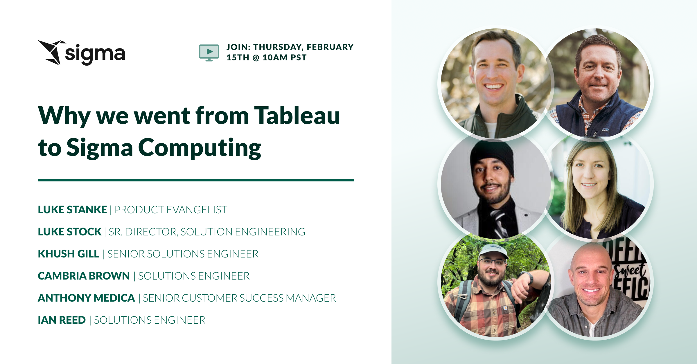 Why we went from Tableau to Sigma Computing