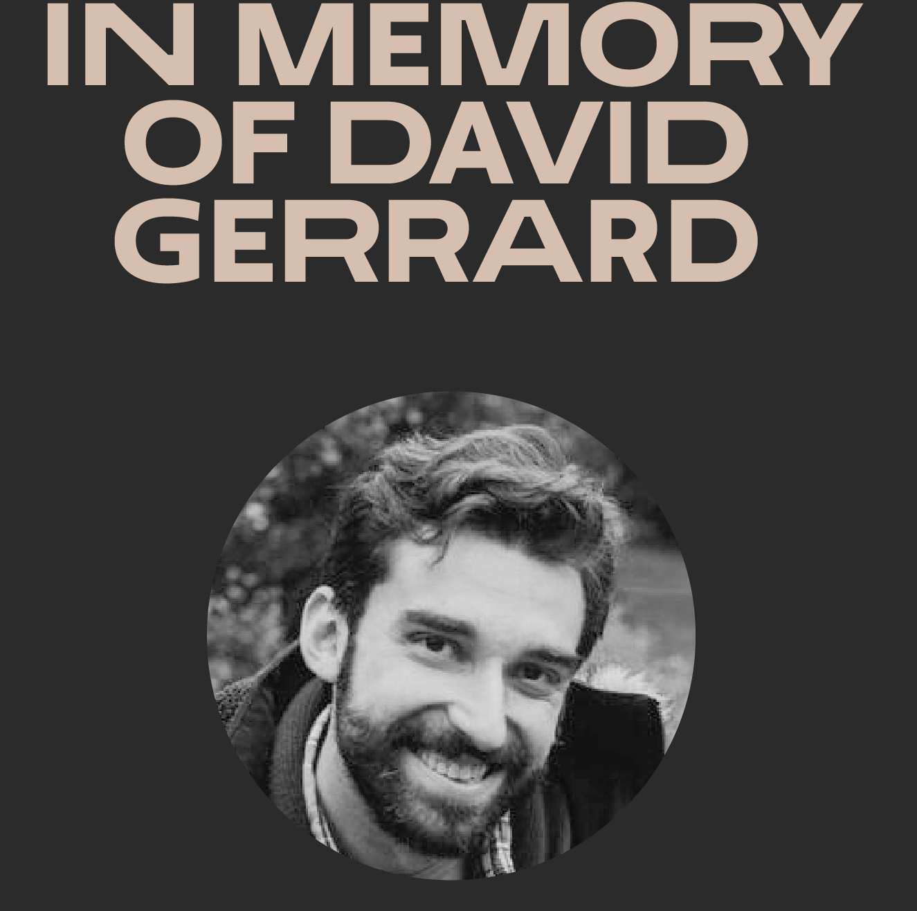 In Memory of David Gerrard