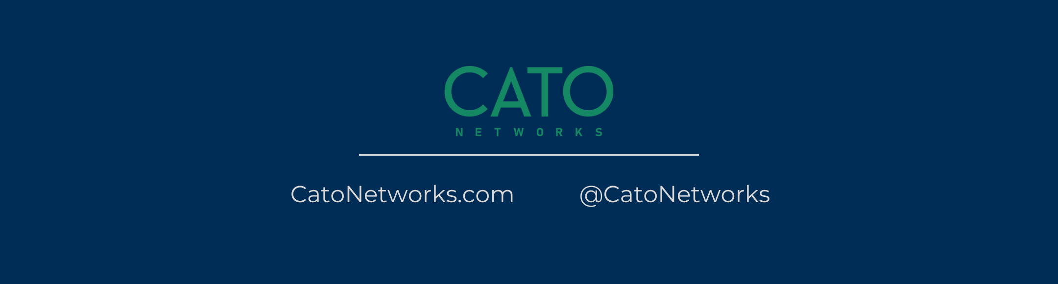 Cato Networks Lunch & Learn