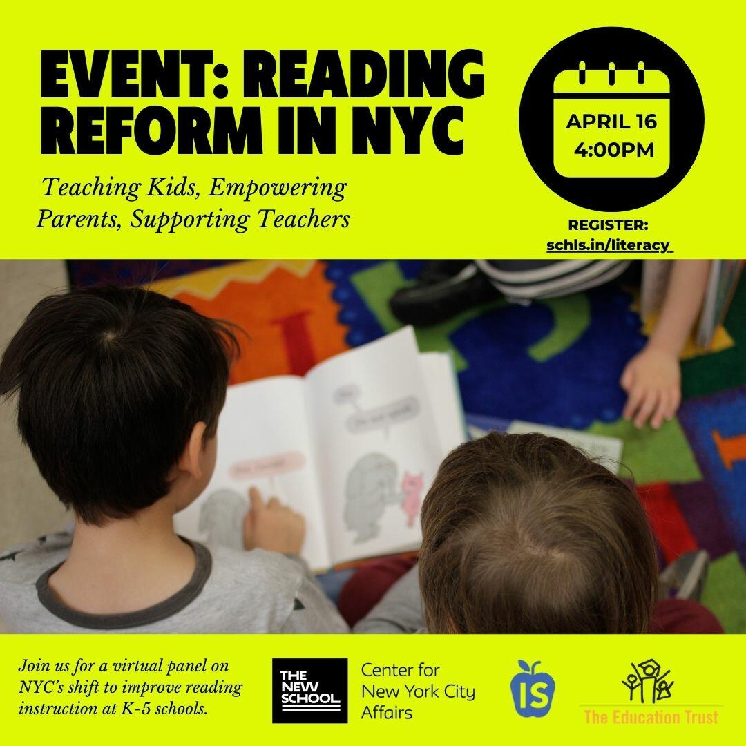 ONLINE | Reading Reform in NYC: Teaching Kids, Empowering Parents ...