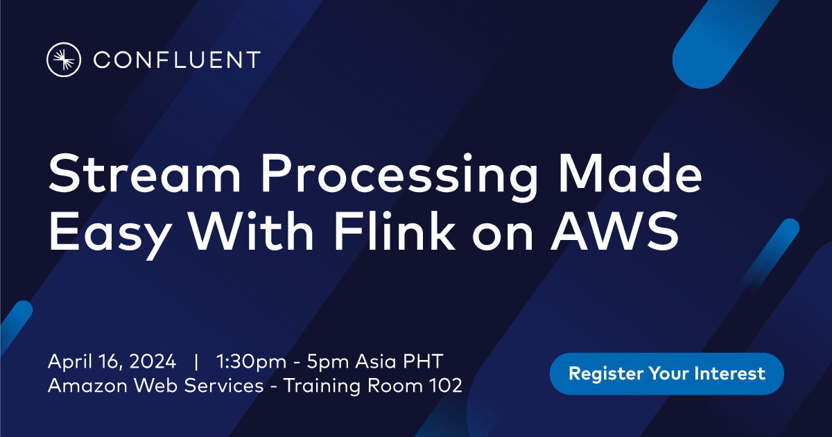 Stream Processing Made Easy With Flink - Philippines