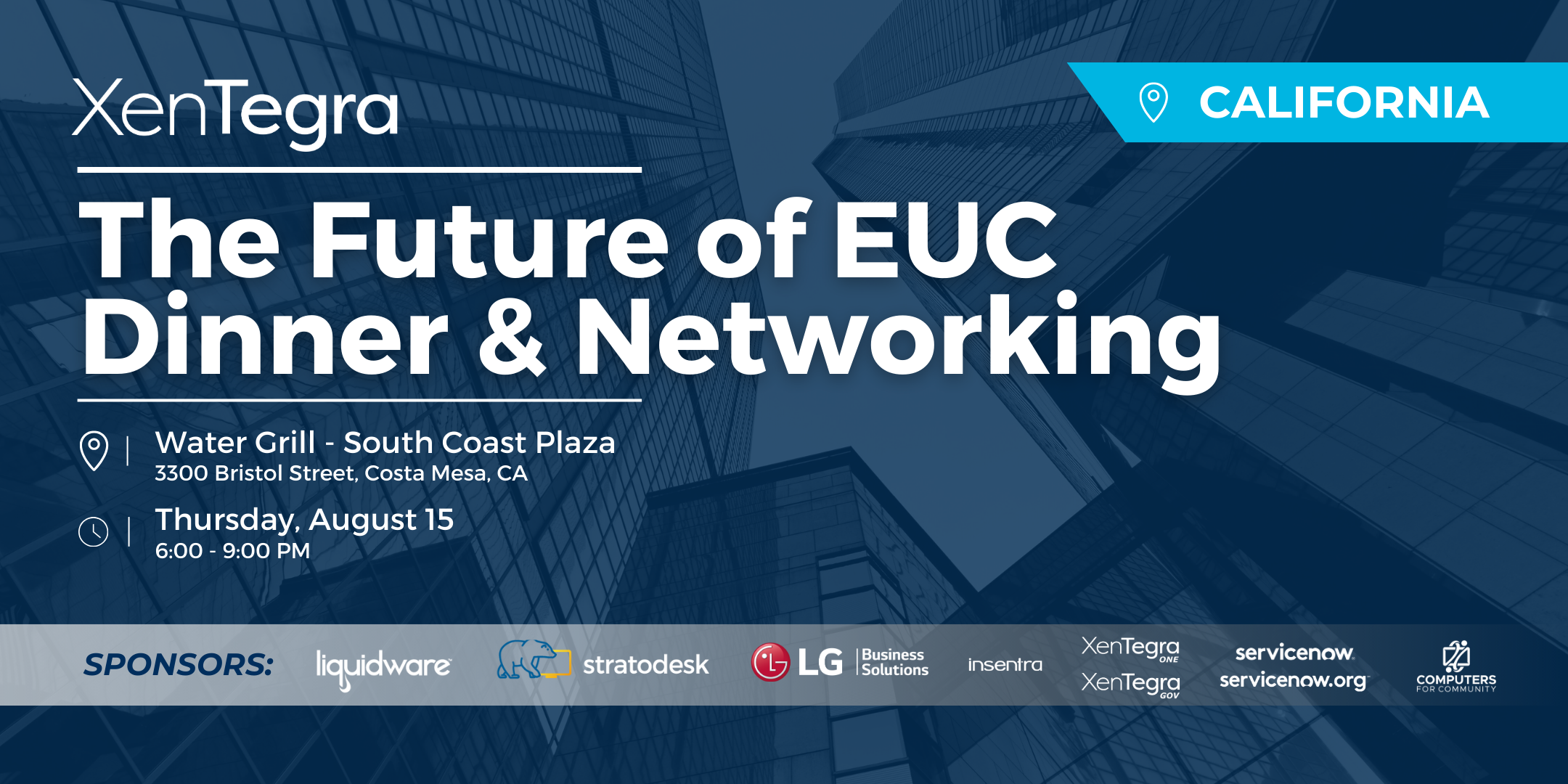 The Future of EUC Dinner & Networking