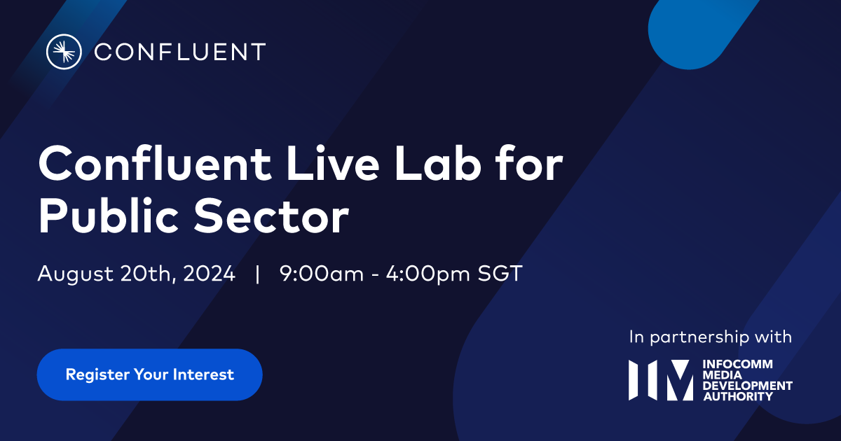 Confluent Live Lab for Public Sector