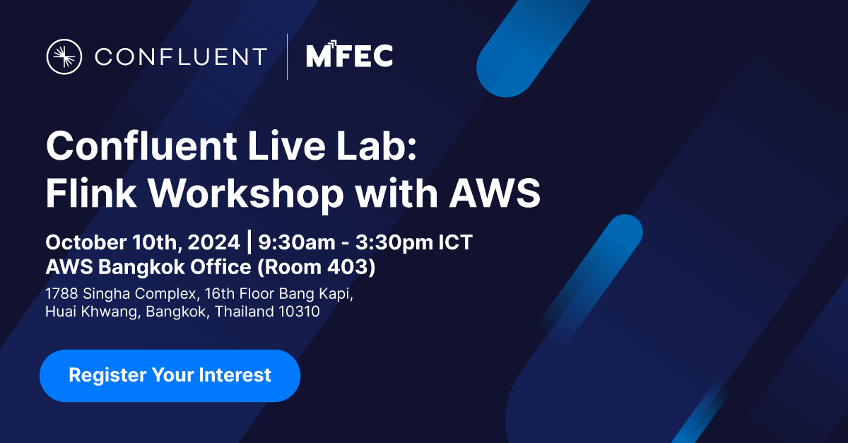Confluent Live Lab: Flink Workshop with AWS