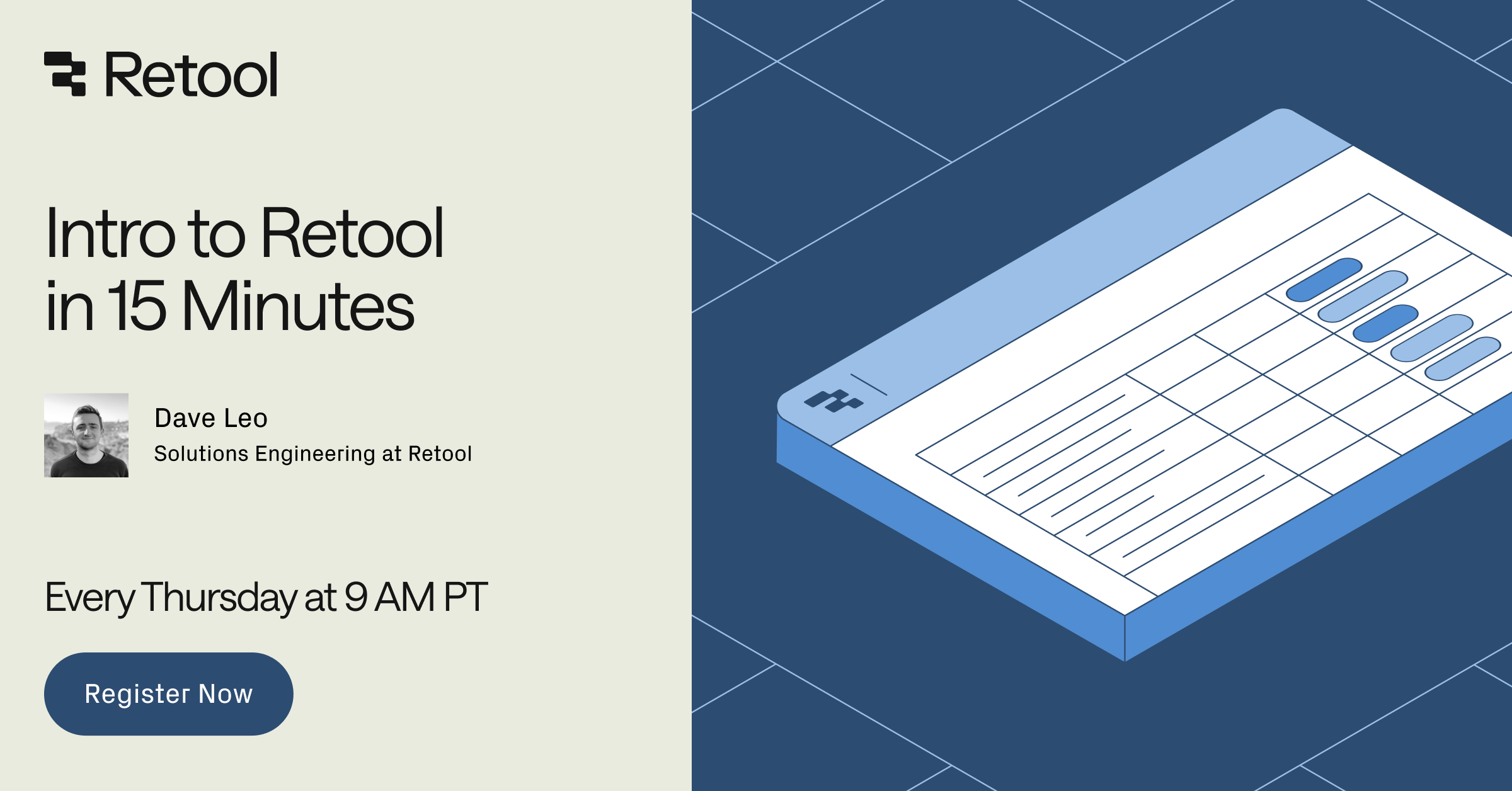 Intro to Retool in 15 Minutes