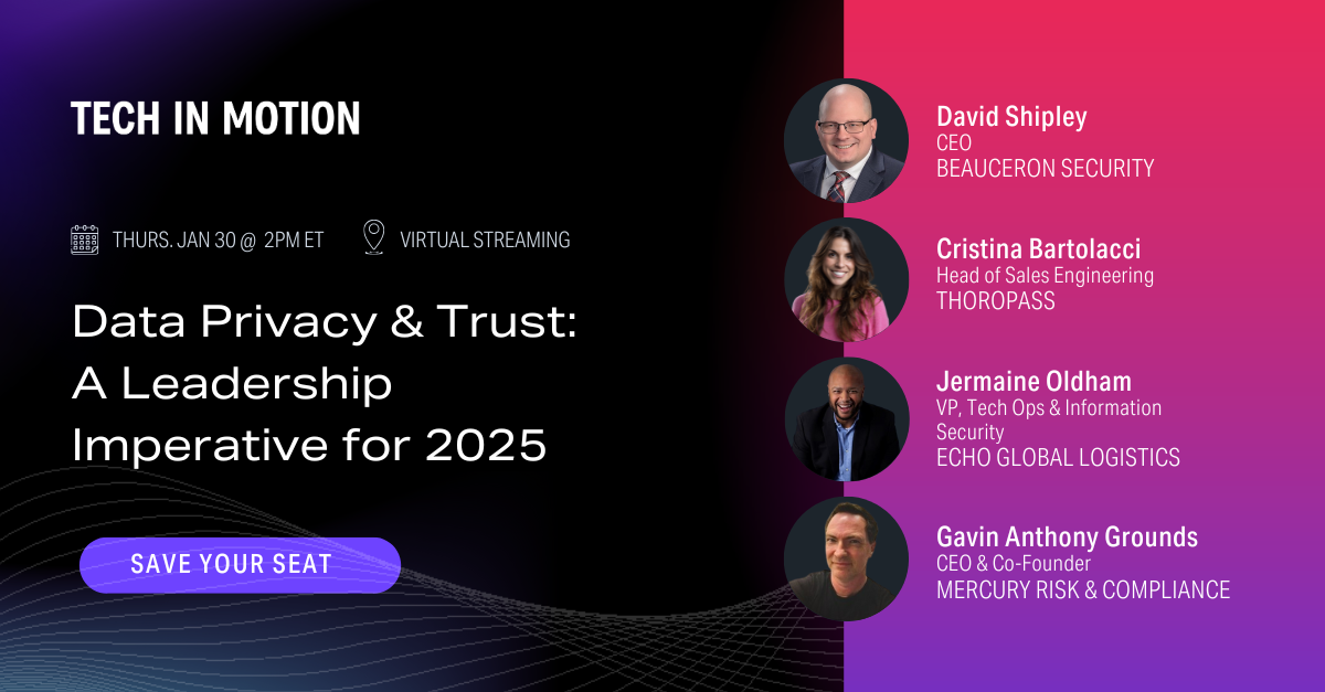 Data Privacy & Trust: A Leadership Imperative for 2025