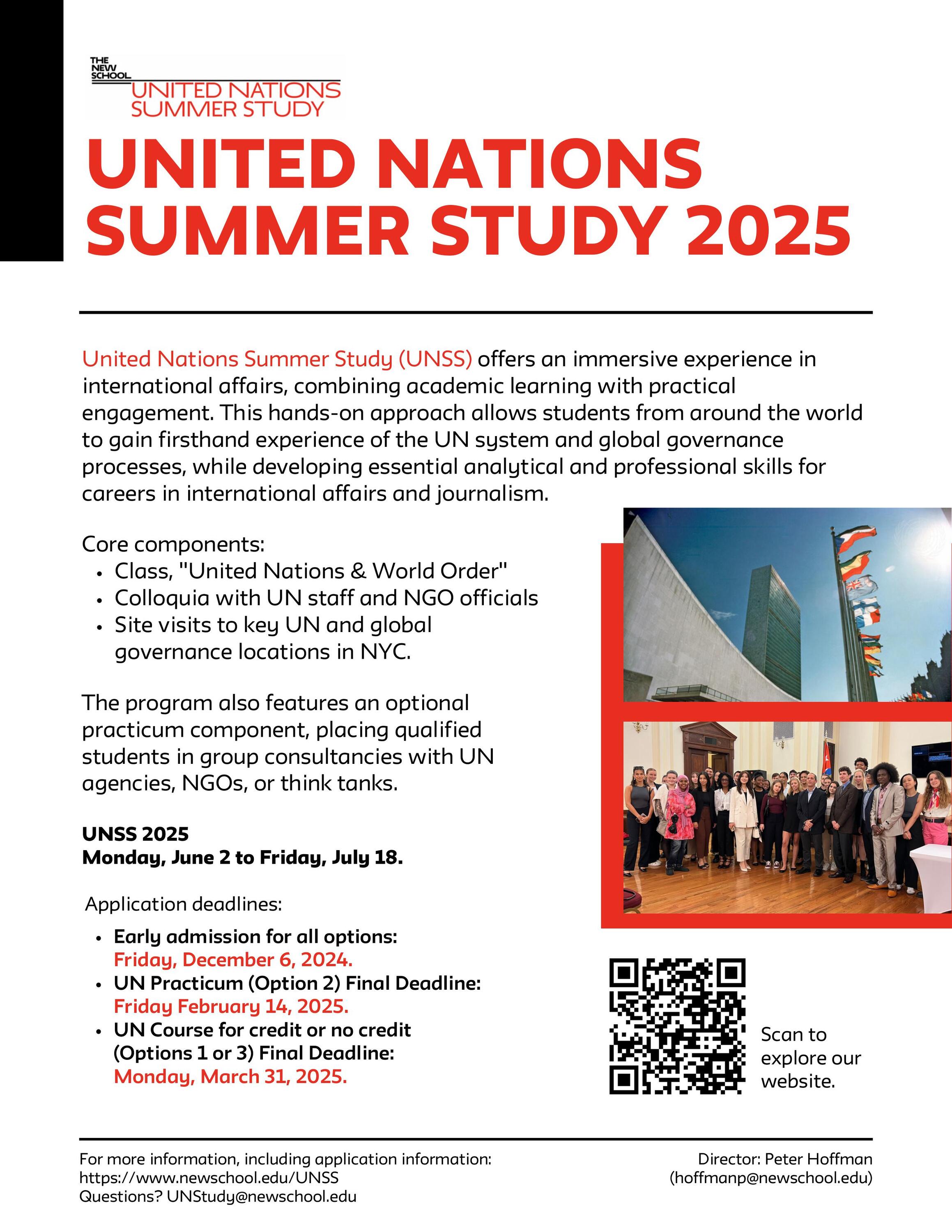 United Nations Summer Study Info Session