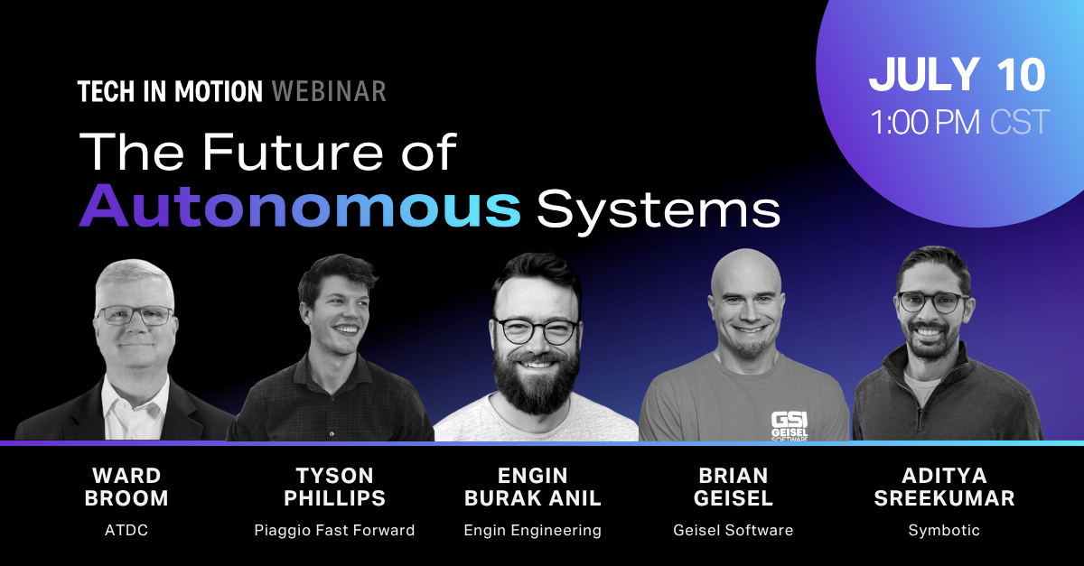 The Future of Autonomous Systems: Tools, Talent & Trends