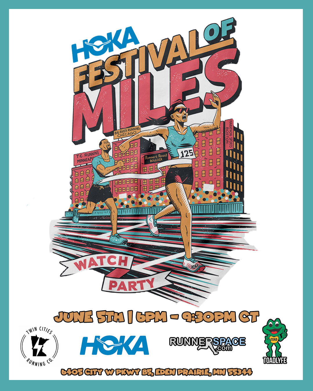 HOKA x TC Running Festival of Miles Watch Party
