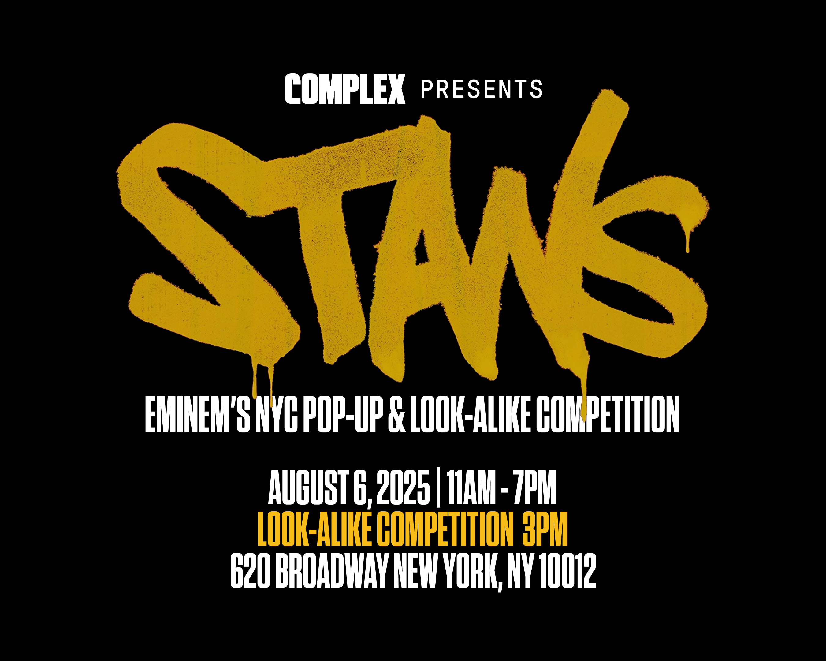 Complex Presents Eminem 'STANS' Pop-Up
