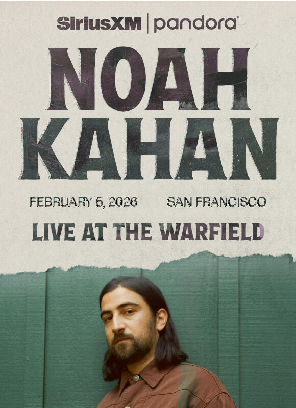 SiriusXM and Pandora present Noah Kahan